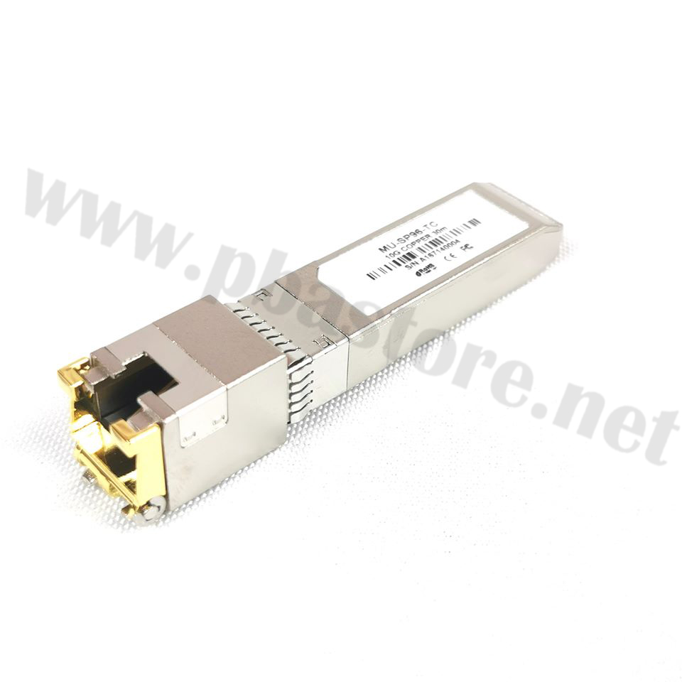 SFP Module To LAN 10 Gigabit RJ45 Port อุปกรณ์แปลงสัญญาณพอร์ท SFP ออกมา ...